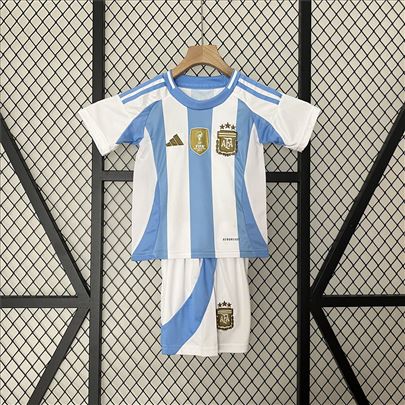 Argentina 2024/2025 domaći dres dečiji komplet