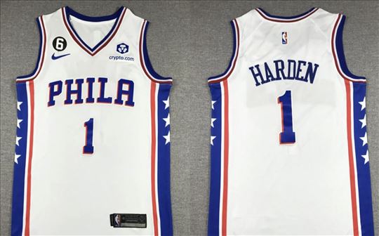 James Harden - Philadelphia 76ers NBA dres #2