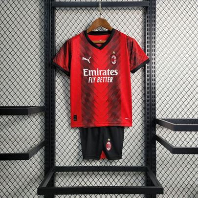 AC Milan 2023/2024 domaći dres dečiji komplet