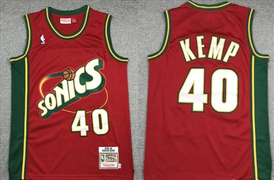 Shawn Kemp - Seattle SuperSonics NBA dres #4