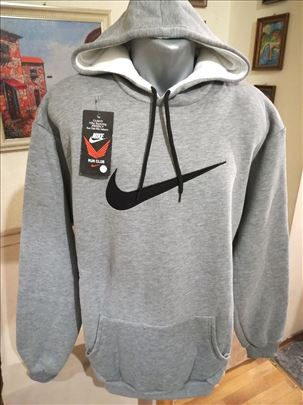 Novi muski duks sa kapuljacom Nike xxl sivi novo