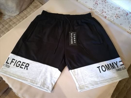 Nove muske pamucne bermude Tommy Hilfiger crne 3xl