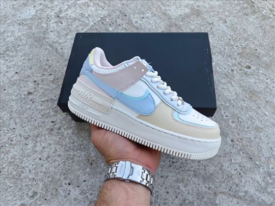 Nike Air Force Shadow White Glacier Blue Ghost