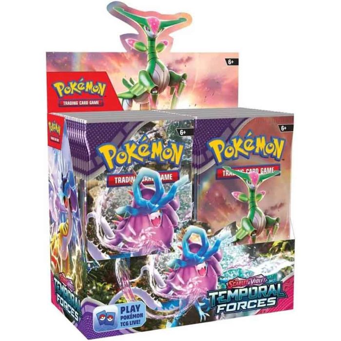 Društvena igra Pokemon TCG - TCG Scarlet & Violet - Temporal Forces - Booster Pack - ekspanzija