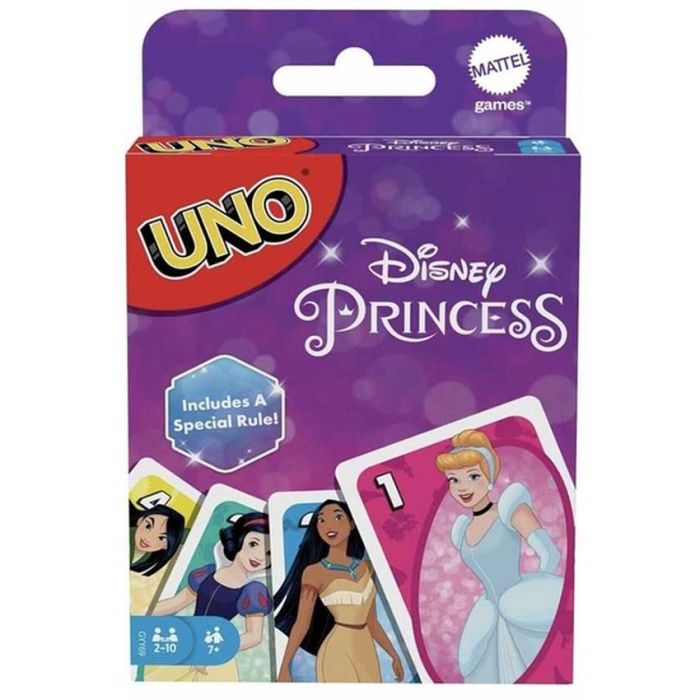 Društvena igra Mattel UNO - Disney Princess - Card Game ENG