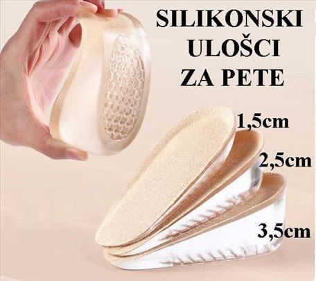 Silikonski ulošci za pete 1,5cm, 2,5cm, 3,5cm