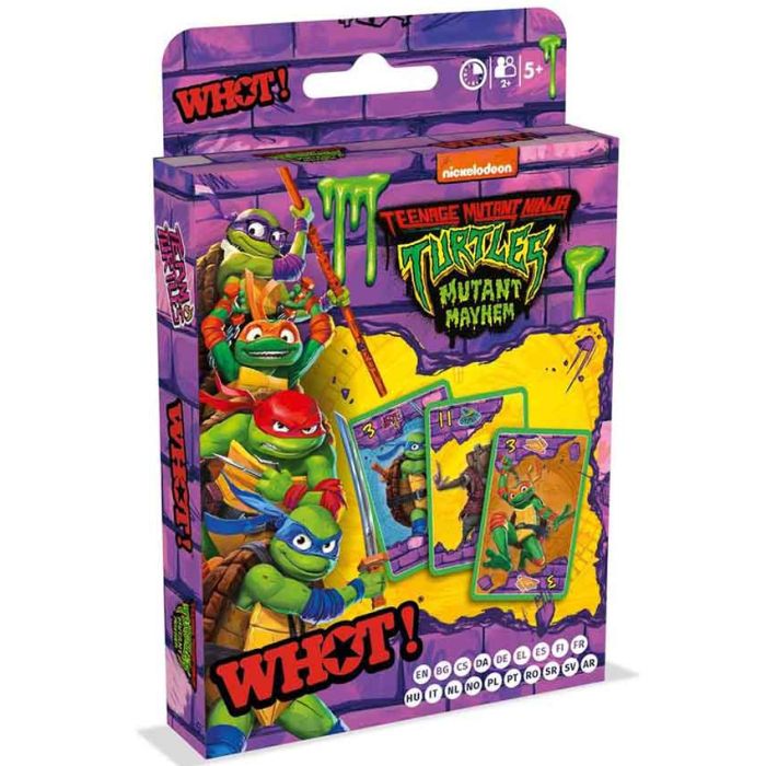 Karte WHOT! - Teenage Mutant Ninja Turtles - Playing Cards ENG