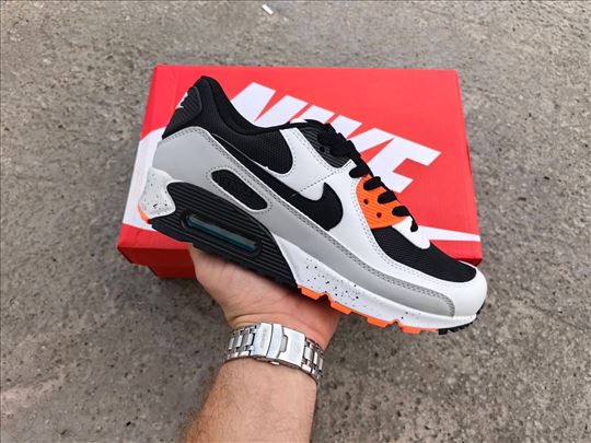 Nike Air Max 90 White Orange Black