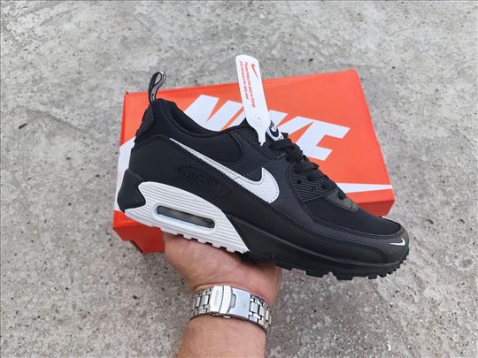 Nike patike Air Max 90 Black Metallic Silver