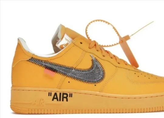 Nike Air Force 1 Low Off-White ICA University Gold