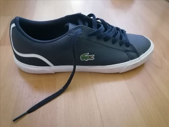 Lacoste Lerond teget muske patike br43 koža