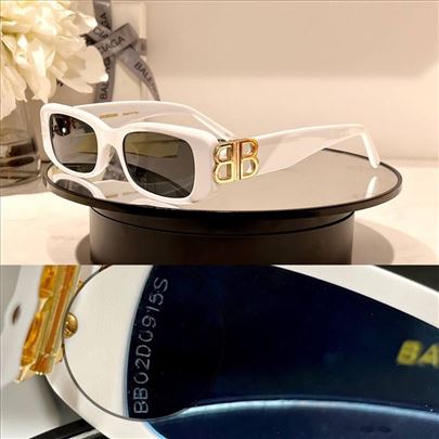 Balenciaga Dynasty rectangular sunglasses