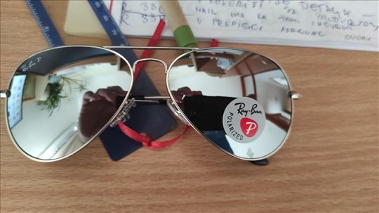 RB3025 Ray ban P Aviator Silver veličina 58 P