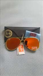 Ray Ban Aviator zlatne ogledalo unisex