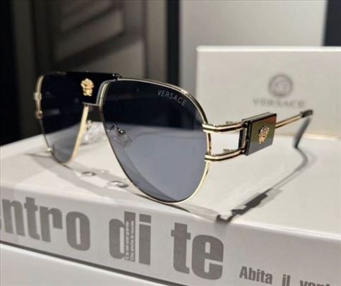 Versace VE2252 Gold black/Dark grey Sunglasses