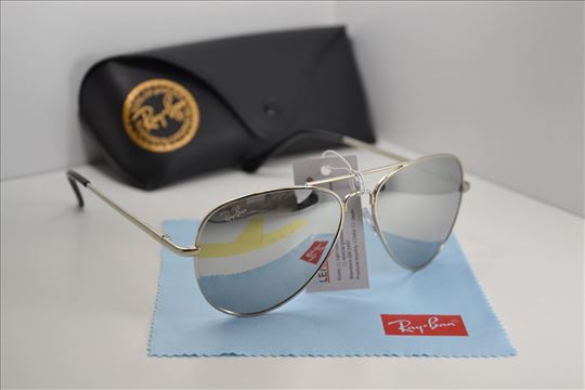 Ray-Ban 3025-1 srebrno refleks staklo