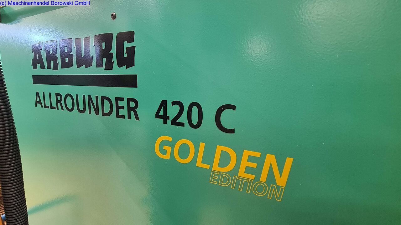 Arburg Allrounder 420C 1000-290 GE mašina za brizganje plastike