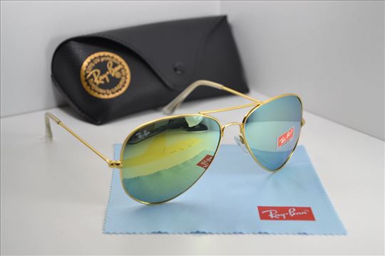 Ray-Ban 3026 zeleno refleks staklo