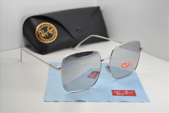 Ray-Ban 21803 srebrno-refleks staklo