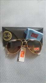 Ray Ban, sunčane naočare Aviator Brown