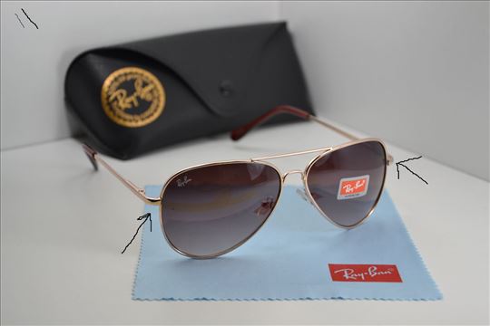 Ray-Ban 0308 braon staklo