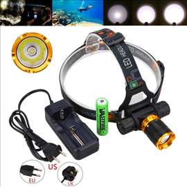 5000LM XM-L T6 LED Scuba naglavna