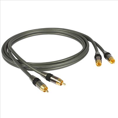 Goldkabel Cinch Stereo kabl 2,5m