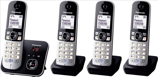 Panasonic KX-TG6824 Quattro DECT, 4 slušalice