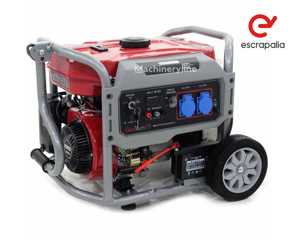 Prodaje se Generador Electrico Monofasico de 3KW con Motor de Gasolina y Ar benzinski generator na aukciji