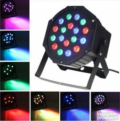 RGB Led par 18w Led parka 18 dioda