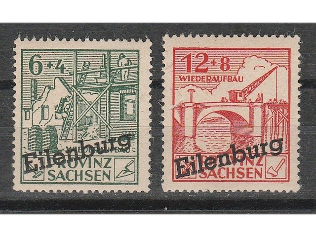 Eilenburg - Spendenmarke zum Wiederaufbau - 1946 - MNH