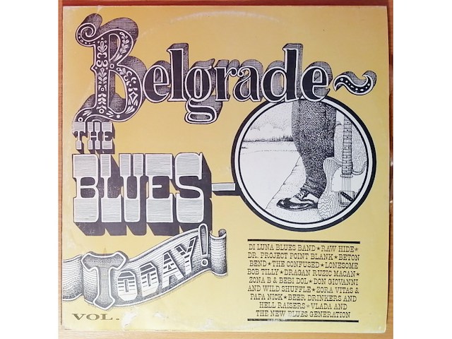 LP V/A - Belgrade Blues Today (1994) MINT