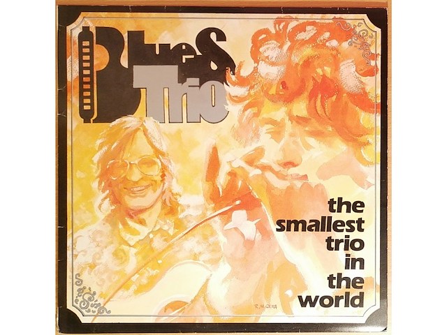 LP BLUES TRIO - The Smallest Trio In The World `91 MINT