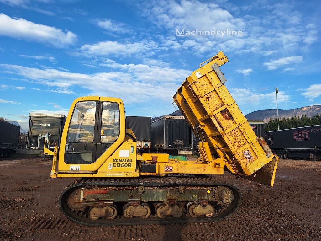 Komatsu CD 60 R-1 damper guseničar