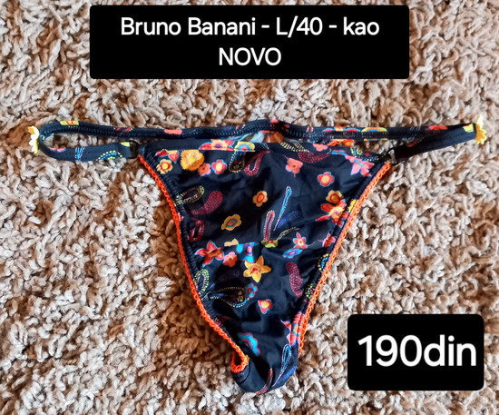 Bruno Banani ženske gaćice tange L/40 kao NOVO