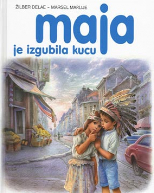 Slikovnica – Maja je izgubila kucu (latinično izdanje)