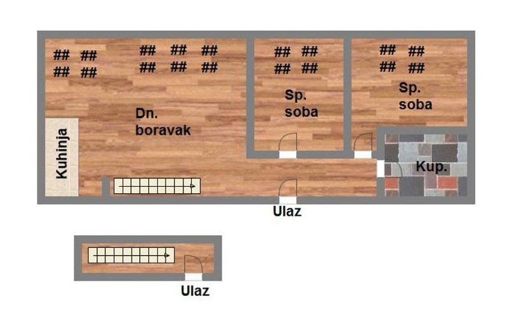 Petrovaradin-s pdv-om duplex