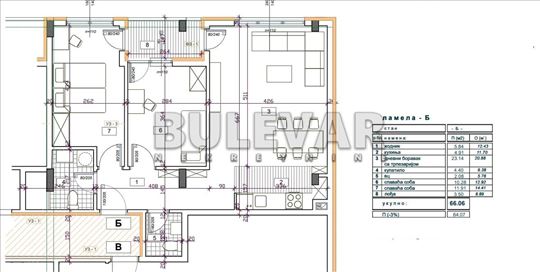 Novogradnja, Čair, 64 m2