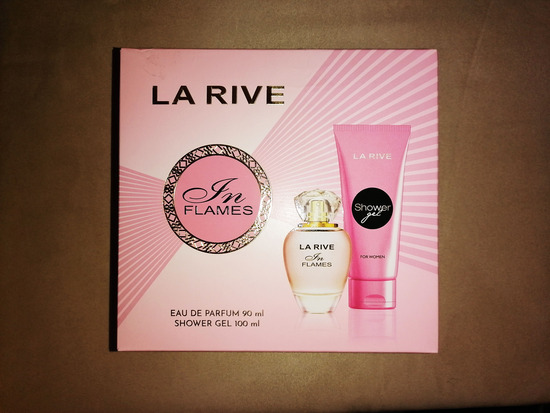 La Rive In flames ženski set (edp 90ml+sg 100ml)