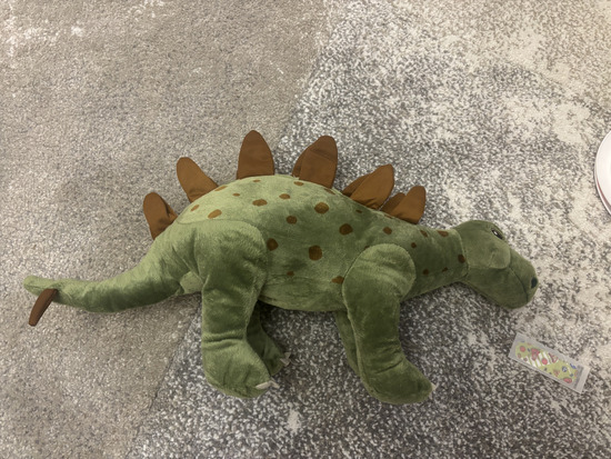 Stegosaurus Ikea dinosaurus