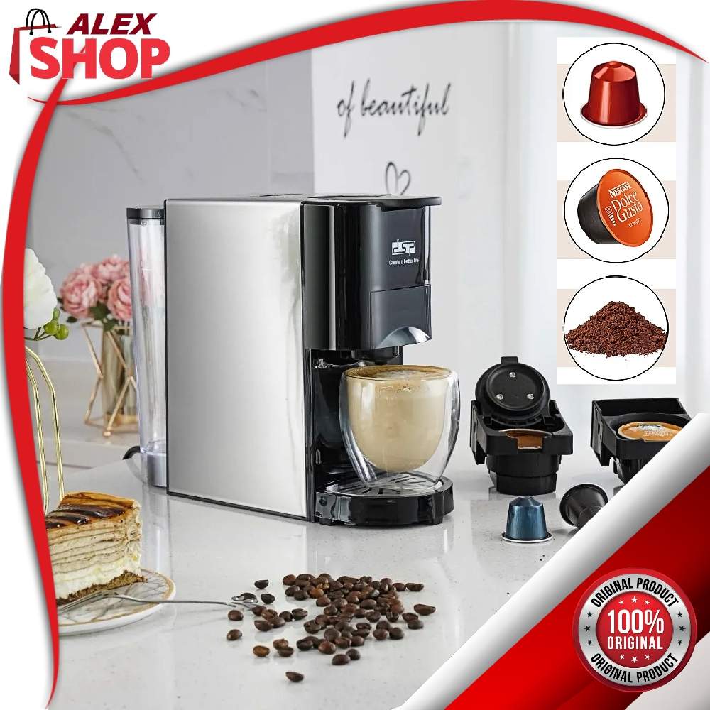 3 u 1 espreso aparat za dolce gusto nespreso