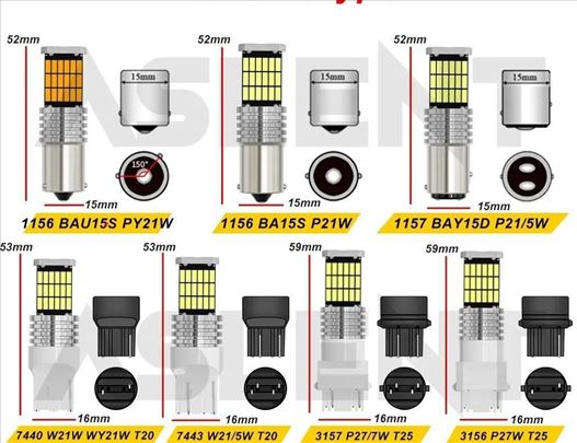 T20 T25 led sijalice