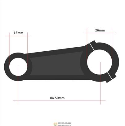 Klipnjača Honda G150 Mio Standard F400 fi 26 mm