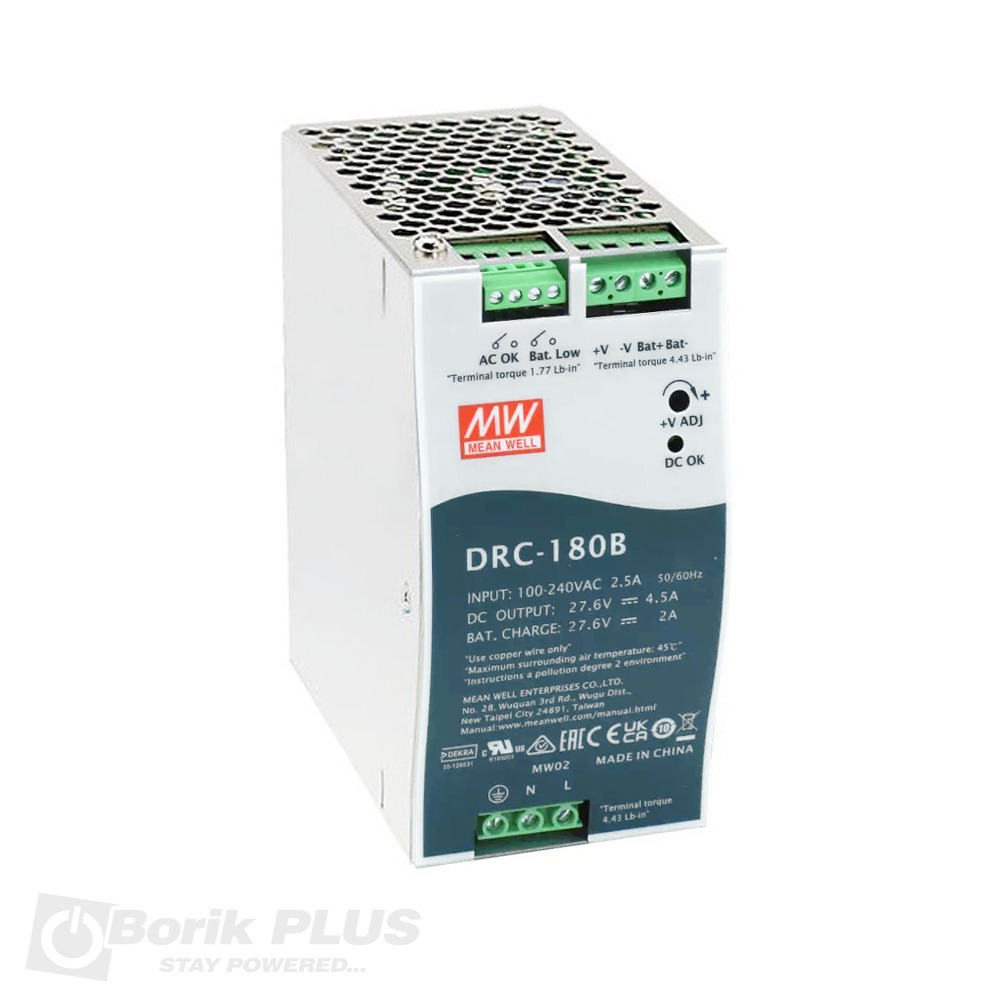 Napajanje DRC 180 sa UPS funkcijom 24V 4.5A MEAN WELL