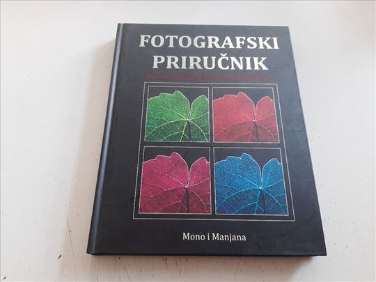 Fotografski priručnik veliki format luksuzno nova