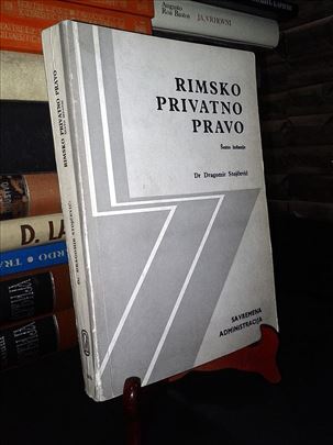 Rimsko privatno pravo - Dr Dragomir Stojčević