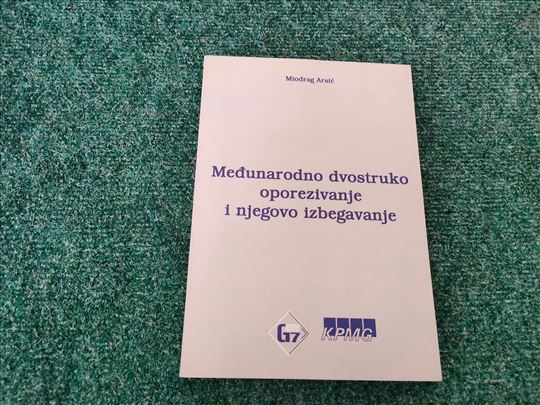 Međunarodno dvostruko oporezivanje - Miodrag Arsić