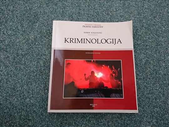 Kriminologija - Đorđe Ignjatović