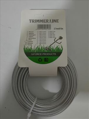 Struna za trimer sa sajlom 2.7 mm 15 metra Novo