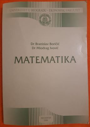 Matematika za Ekonomski fakultet